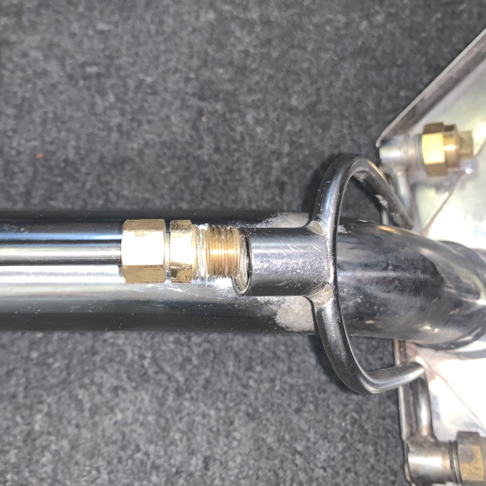 Compression Fitting for Westpak 2-jet wand